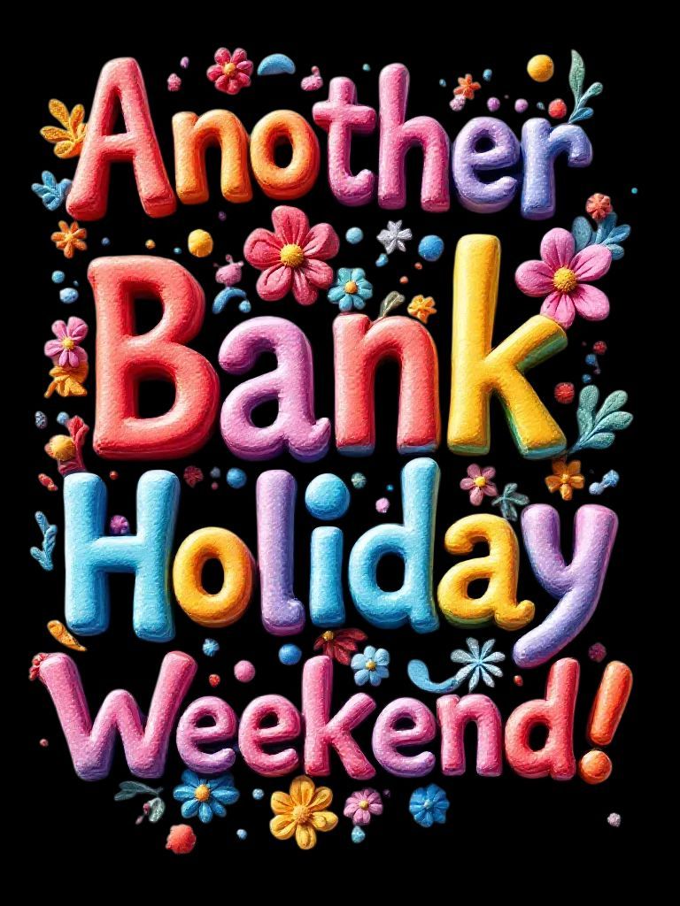 It’s a Bank Holiday weekend!